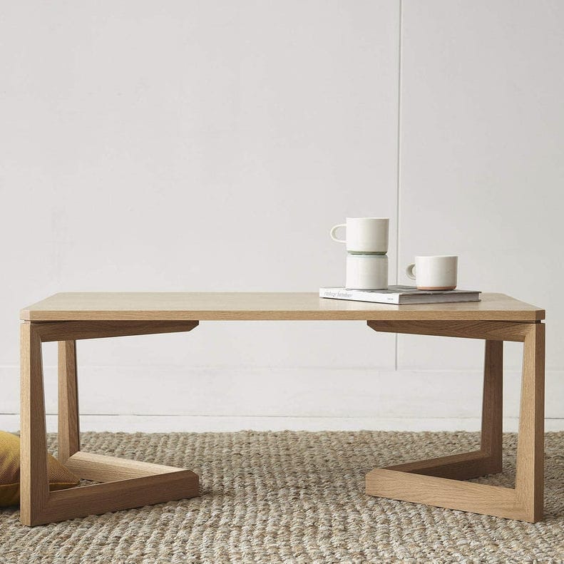 Contemporary coffee table - T210 - KASTELLA - walnut / maple / white oak