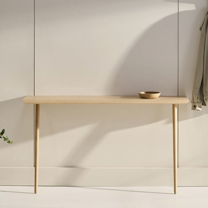 Wall-mounted desk - T504 - KASTELLA - contemporary / oak / maple