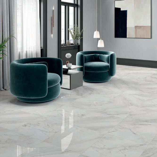 Ceramic tile - LABRADOR - STN - porcelain / high-gloss / indoor