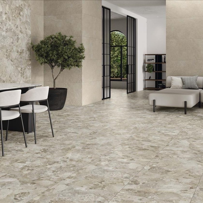 Porcelain stoneware tile - LAROCCA - STN - matte / polished / indoor