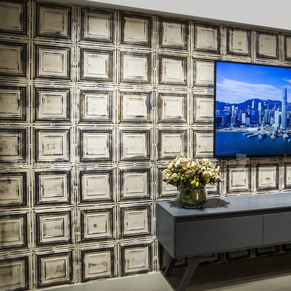 Construction decorative panel - GRENIER - Artstone - wall-mounted / for ...