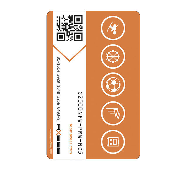 Access control transponder card - TRW FULL - Axess