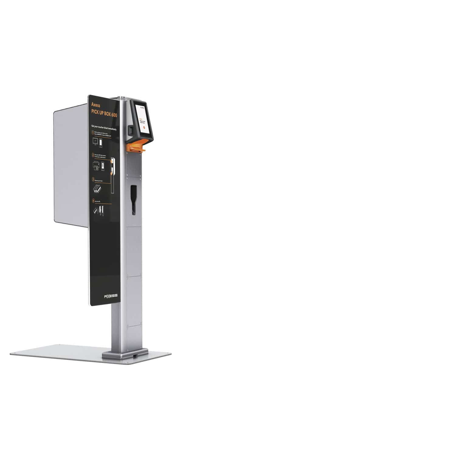 Ticket-printer with reader - AXESS PICK UP BOX 600 - Axess - with ...