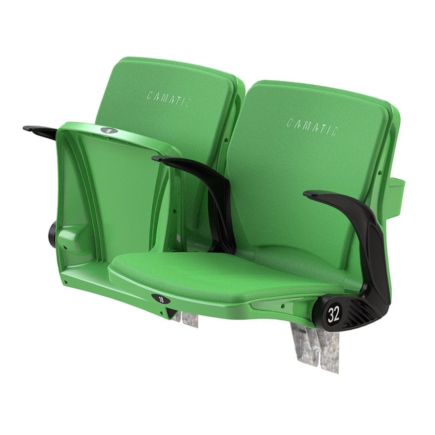 Retractable stadium seating - MATRIX VIP - Camatic Seating - polypropylene