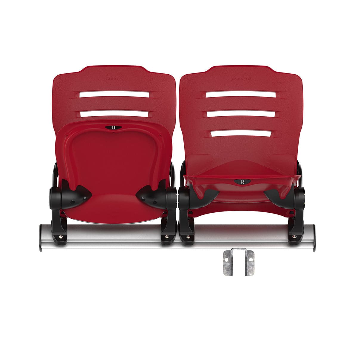 Retractable stadium seating - QUANTUM 850 SB - Camatic Seating ...