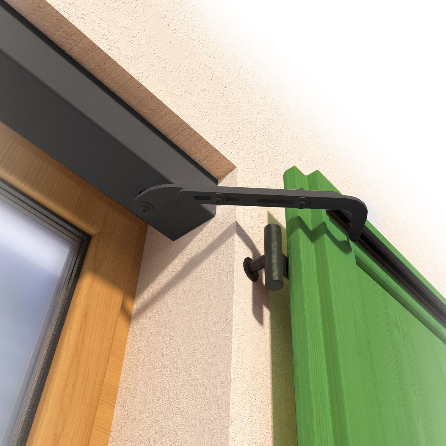 Swing shutter automation - ST50 - CHIAROSCURO - solar-powered