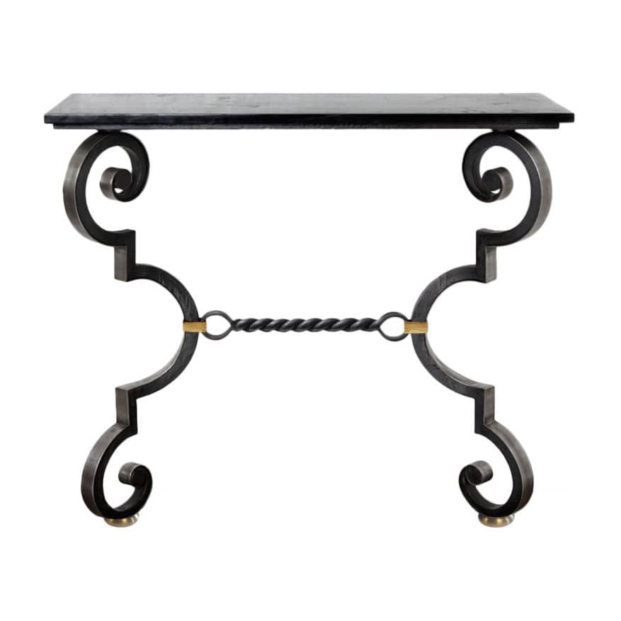 Traditional sideboard table - VOLUTE - Mobilier De Style - brass ...