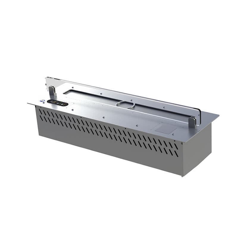 Stainless steel bioethanol burner - BR700A - bioKamino - rectangular ...