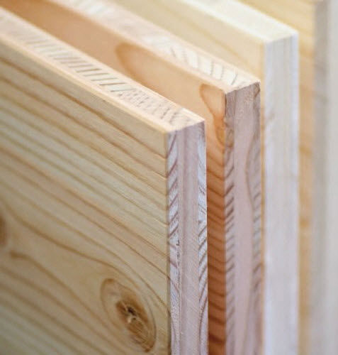 Construction wood panel - VITA - elka Holzwerke GmbH - wall-mounted ...