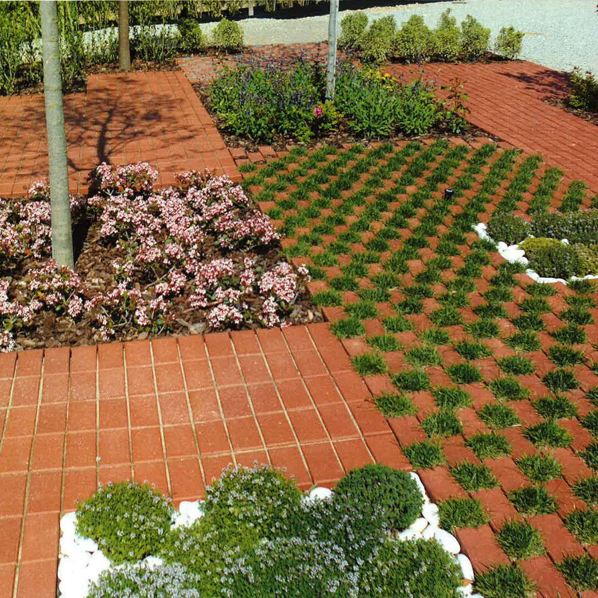 Ceramic paver - Flexbrick, SL - outdoor / frost-resistant / drainage