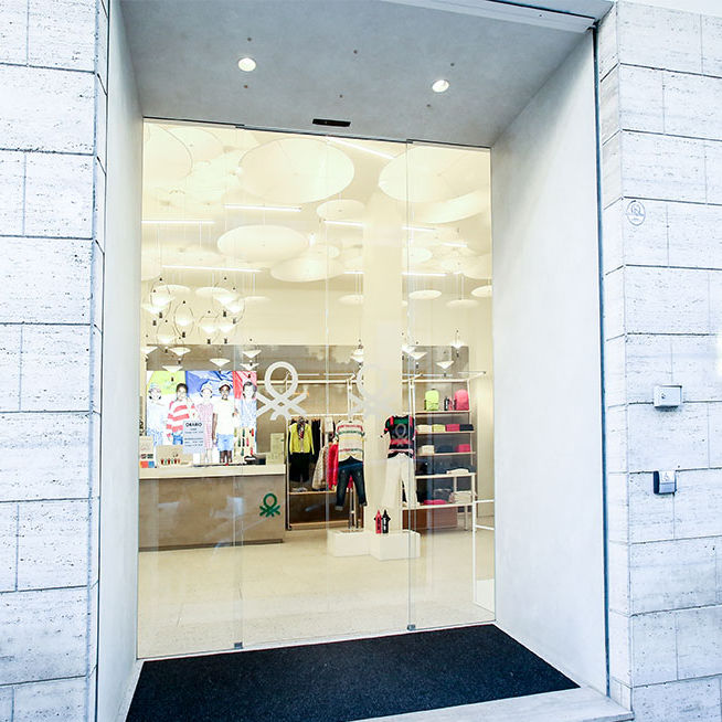 Sheet metal door profile - LBFL PLUS - Label S.p.A. - security / automatic