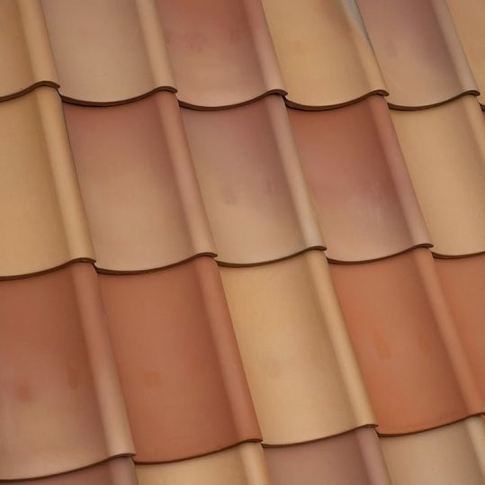 Imbrex roof tile - RT 821 - Randers Tegl A/S - pan / small / clay