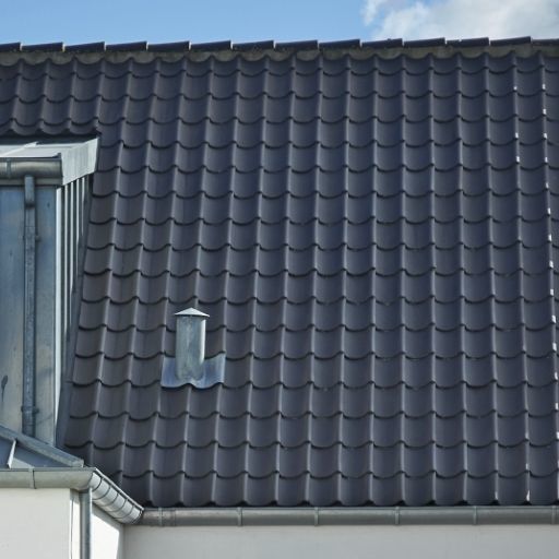 Imbrex roof tile - RT 810 - Randers Tegl A/S - pan / small / clay