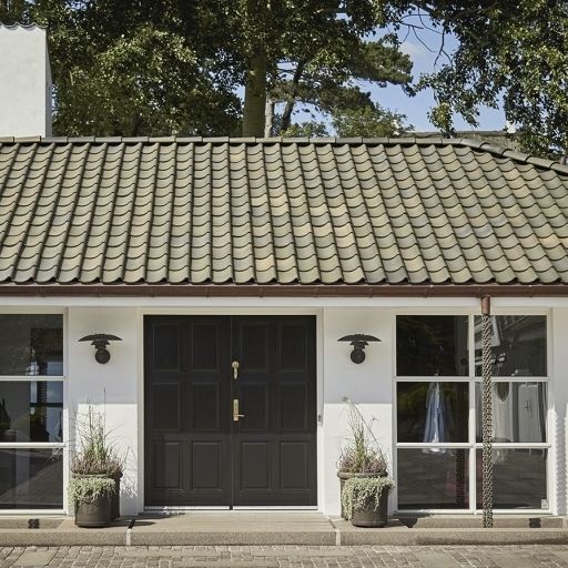 Imbrex roof tile - RT 820 - Randers Tegl A/S - pan / small / clay