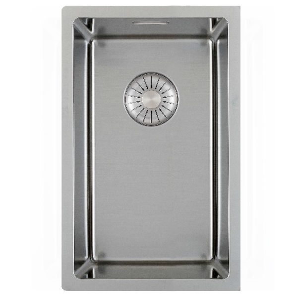 Single-bowl kitchen sink - CAPP 20/20D46 R10 - Caressi B.V. - without ...