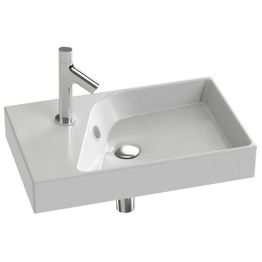Countertop washbasin - EXR112 - JACOB DELAFON - ceramic / rectangular ...