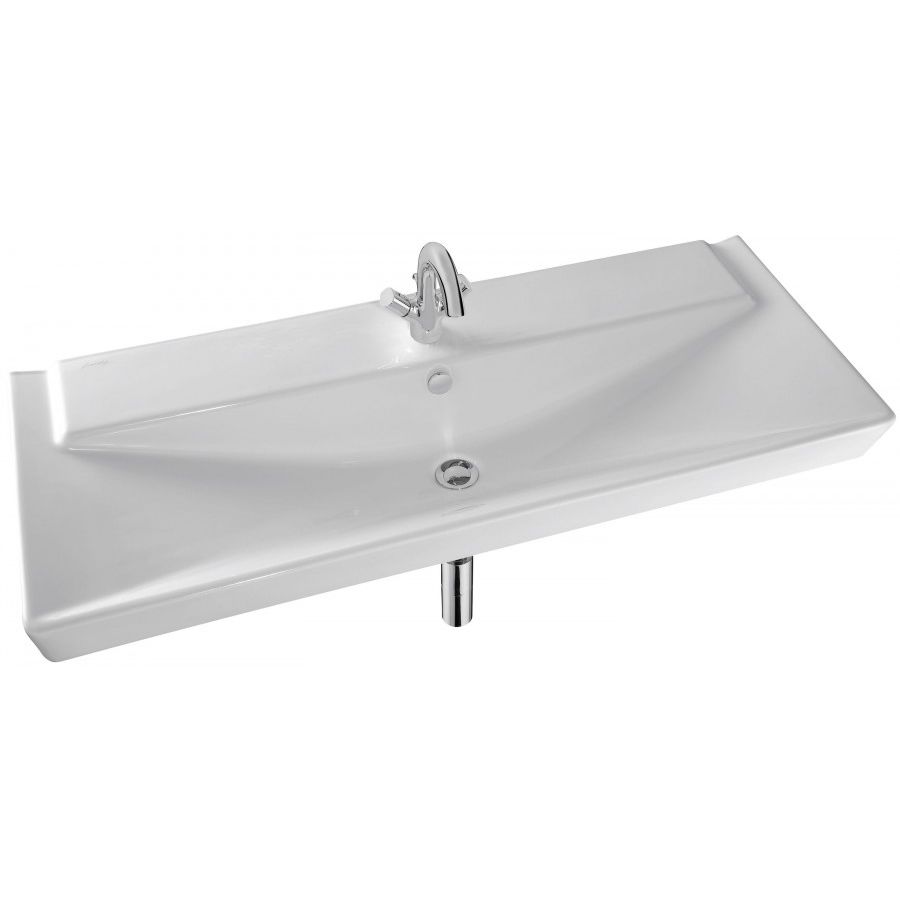 Countertop washbasin - E4800 - JACOB DELAFON - ceramic / rectangular ...