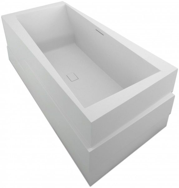 Freestanding bathtub - ASKEW: C1801K - JACOB DELAFON - Solid Surface ...