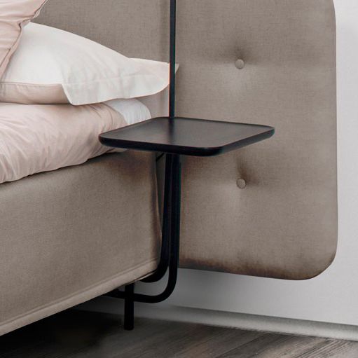 Contemporary bedside table - ADD-ON - Jensen - wooden / lacquered steel ...