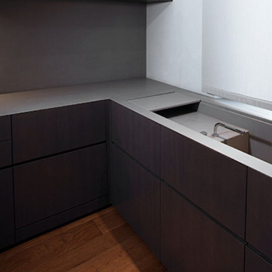 Natural stone countertop - IPANEMA BLACK - Marmotex SRL - commercial ...