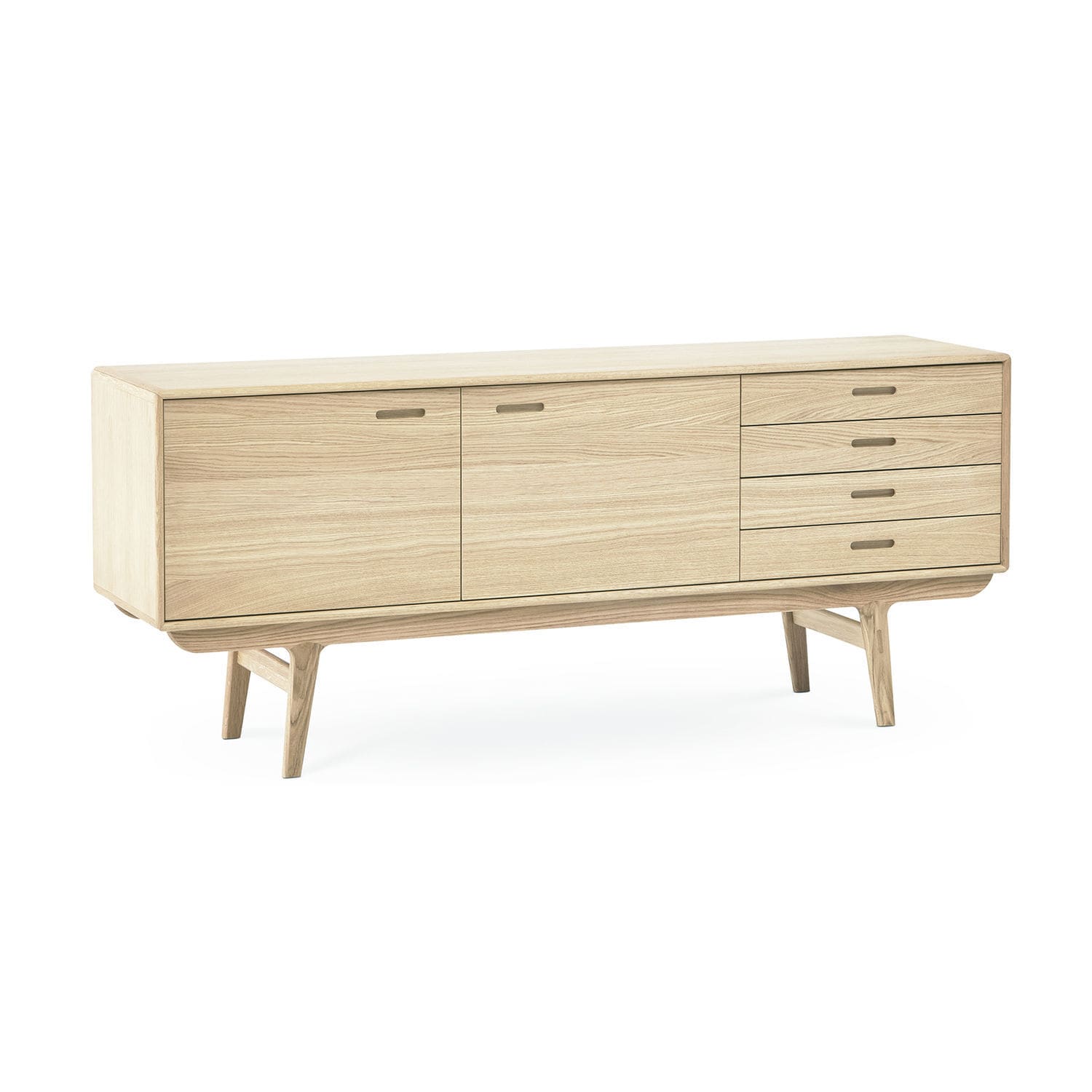 Scandinavian design sideboard - FIFTY - PBJ Mobler ApS - oak / walnut ...