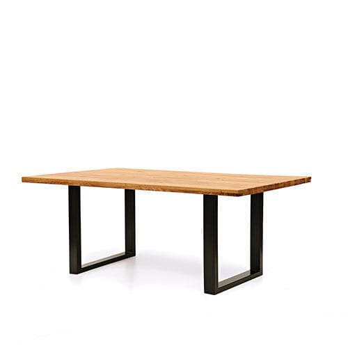 Contemporary table - QUEBEC - Standard Furniture Factory Sarajevo - wooden / metal base ...