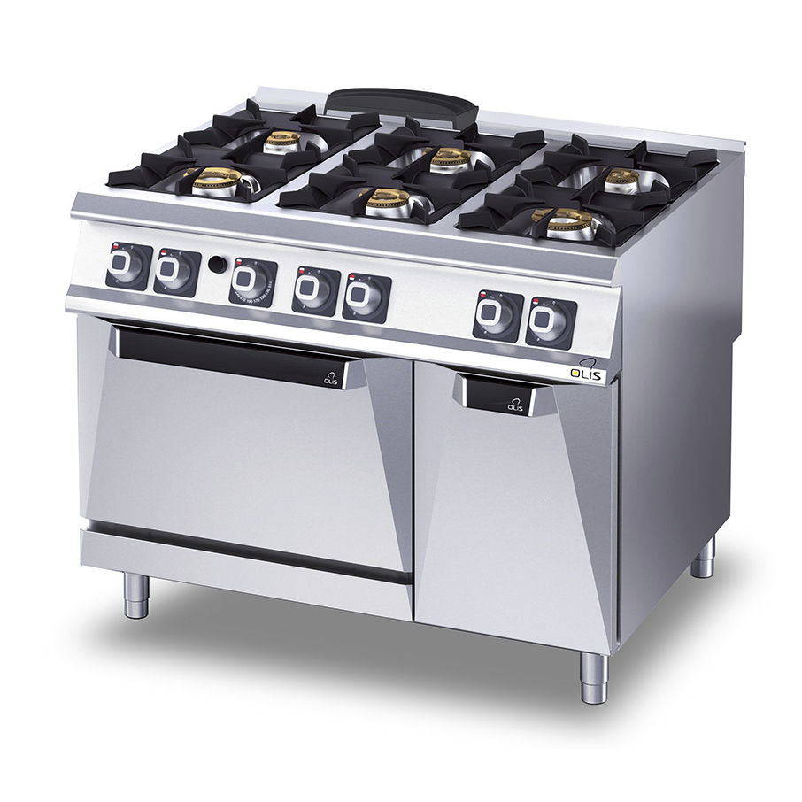 Gas range cooker - D96/10CGG - Olis Ali Group S.r.l. - commercial ...