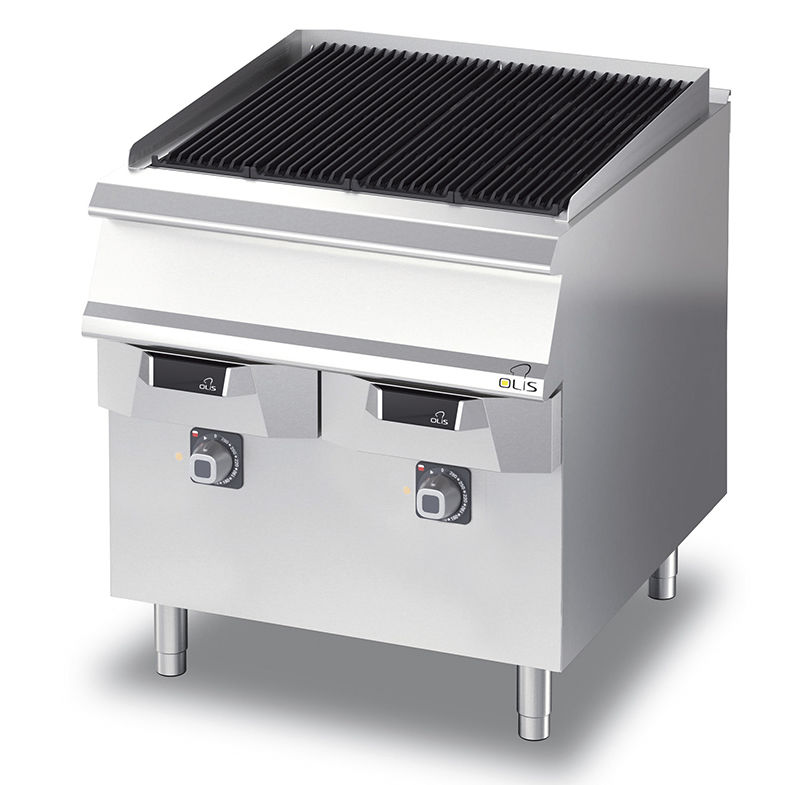 Electric grill - D74/10GEP - Olis Ali Group S.r.l. - floor-mounted ...