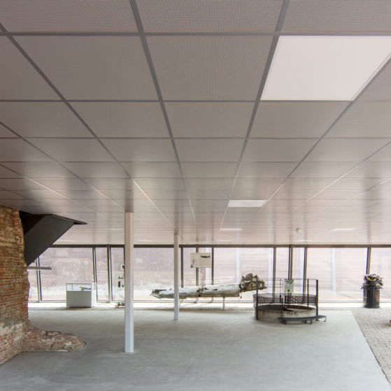 Aluminum suspended ceiling - LAY-IN - Integra - Interior Systems ...