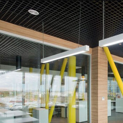Aluminum suspended ceiling - UNITECH - Integra - Interior Systems ...