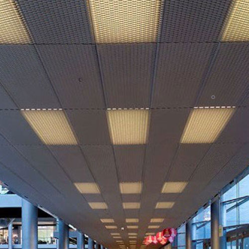 Aluminum suspended ceiling - NORMAGRID - Integra - Interior Systems ...