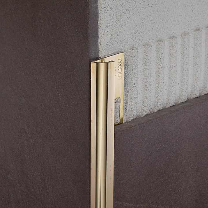 Outside corner edge trim - CERFIX® PROTRIM - PROFILPAS - brass ...