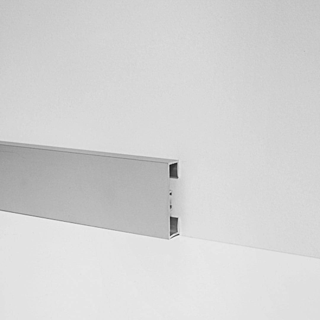 Aluminum baseboard - LINE 89/613 - PROFILPAS - for electrical wiring