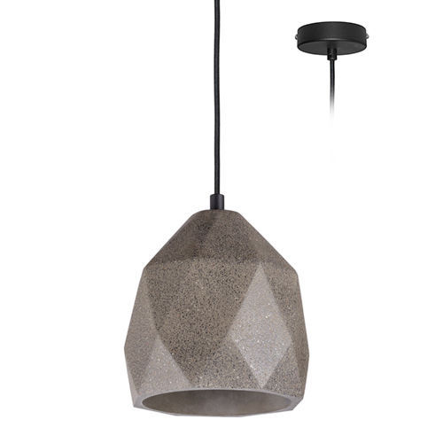 Pendant lamp - SANDY 3 E27 : SU11655 - Indigo Lighting - concrete ...