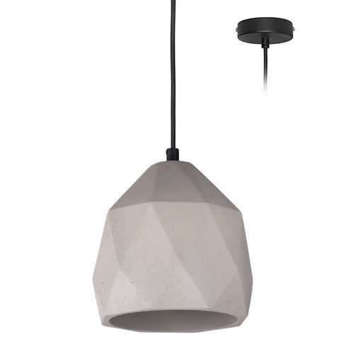 Pendant lamp - SANDY 3 E27 : SU11656 - Indigo Lighting - concrete ...