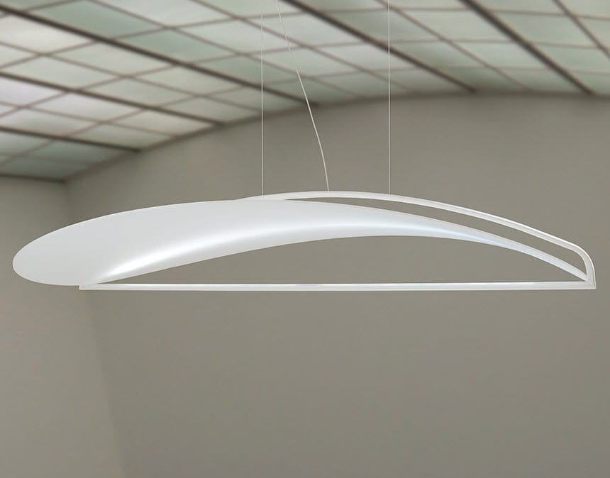 Pendant lamp - SHIELD - millelumen - aluminum / contemporary / wireless
