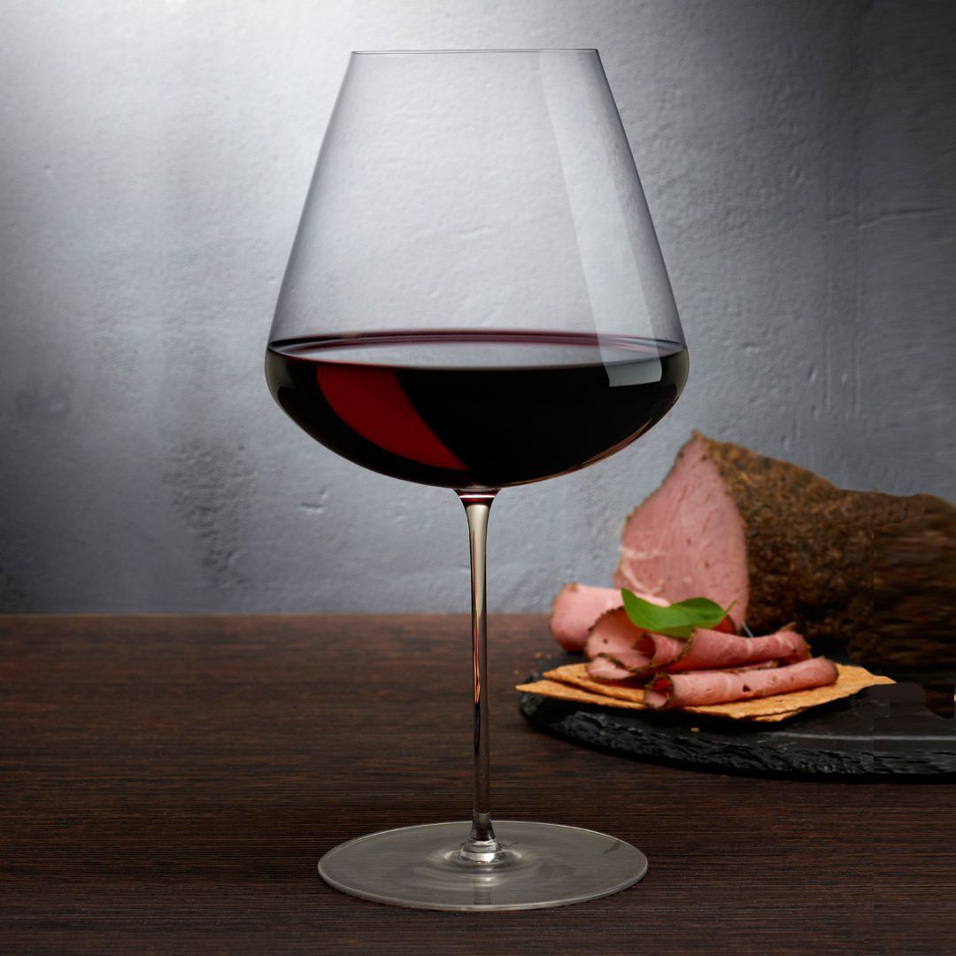 Wine glass - STEM ZERO - nude - stemware / for domestic use / commercial