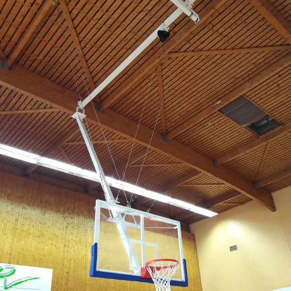 Indoor basketball support frame - S14730 - SODEX SPORT - fixed / metal