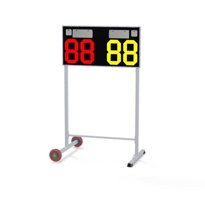 Multisport scoreboard - S16550 - SODEX SPORT - on casters / portable