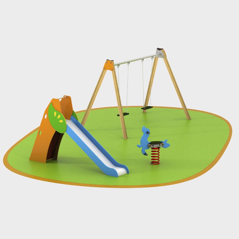 Playground Multi games area - M52 - Novatilu