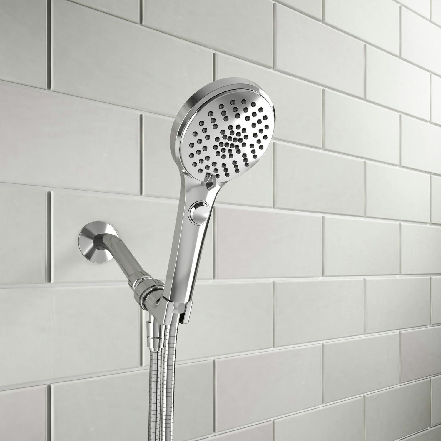 Built-in shower head - J3-10H - JACUZZI - round / hydromassage
