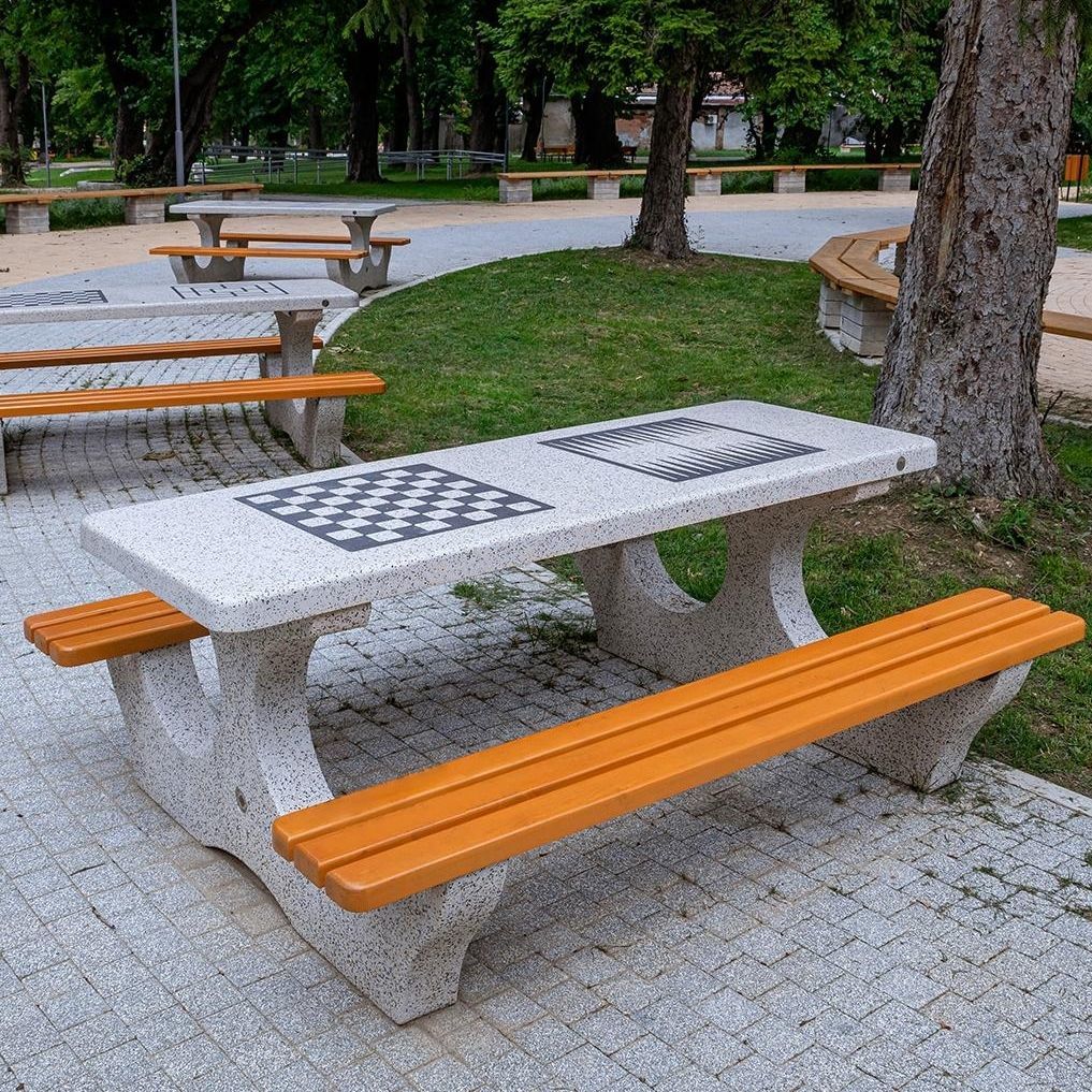 Outdoor chess table - 115 - Encho Enchev - ETE - contemporary / home ...
