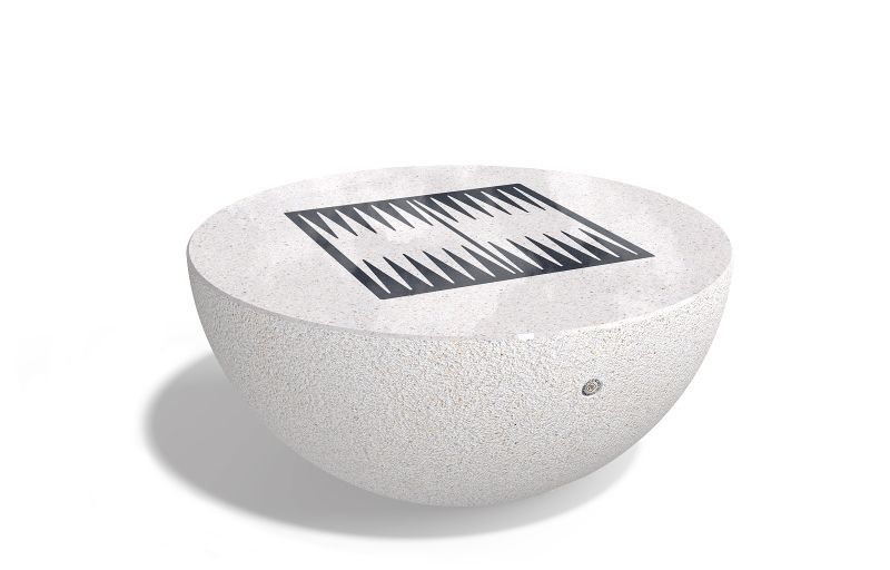 Outdoor backgammon table - 377 - Encho Enchev - ETE - contemporary ...