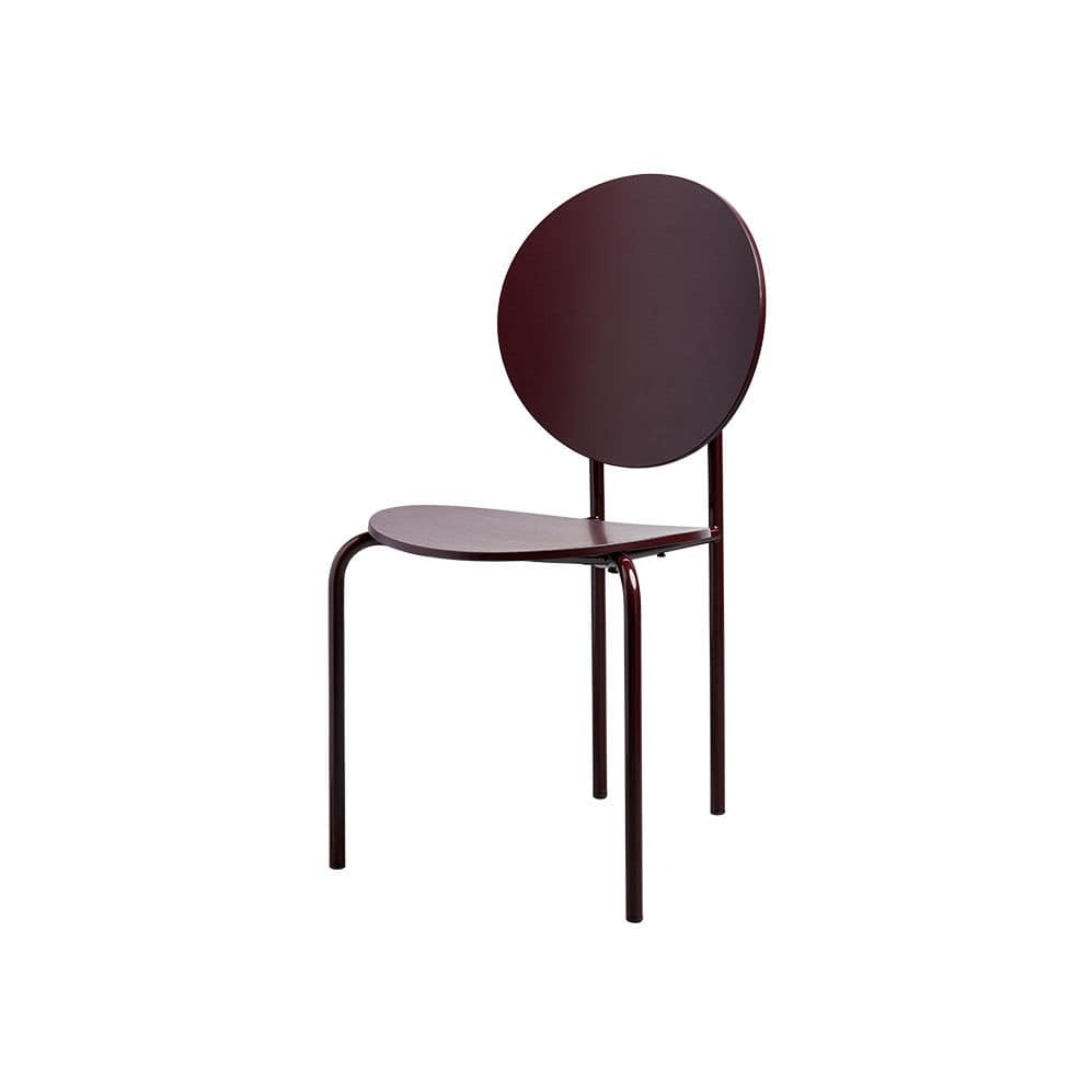 Contemporary dining chair - MICHELLE - SP01 design - indoor / fabric / ash
