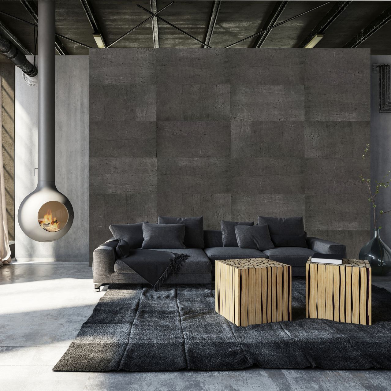 High-resistance cement panel - CONCRETE FLEX - Muratto