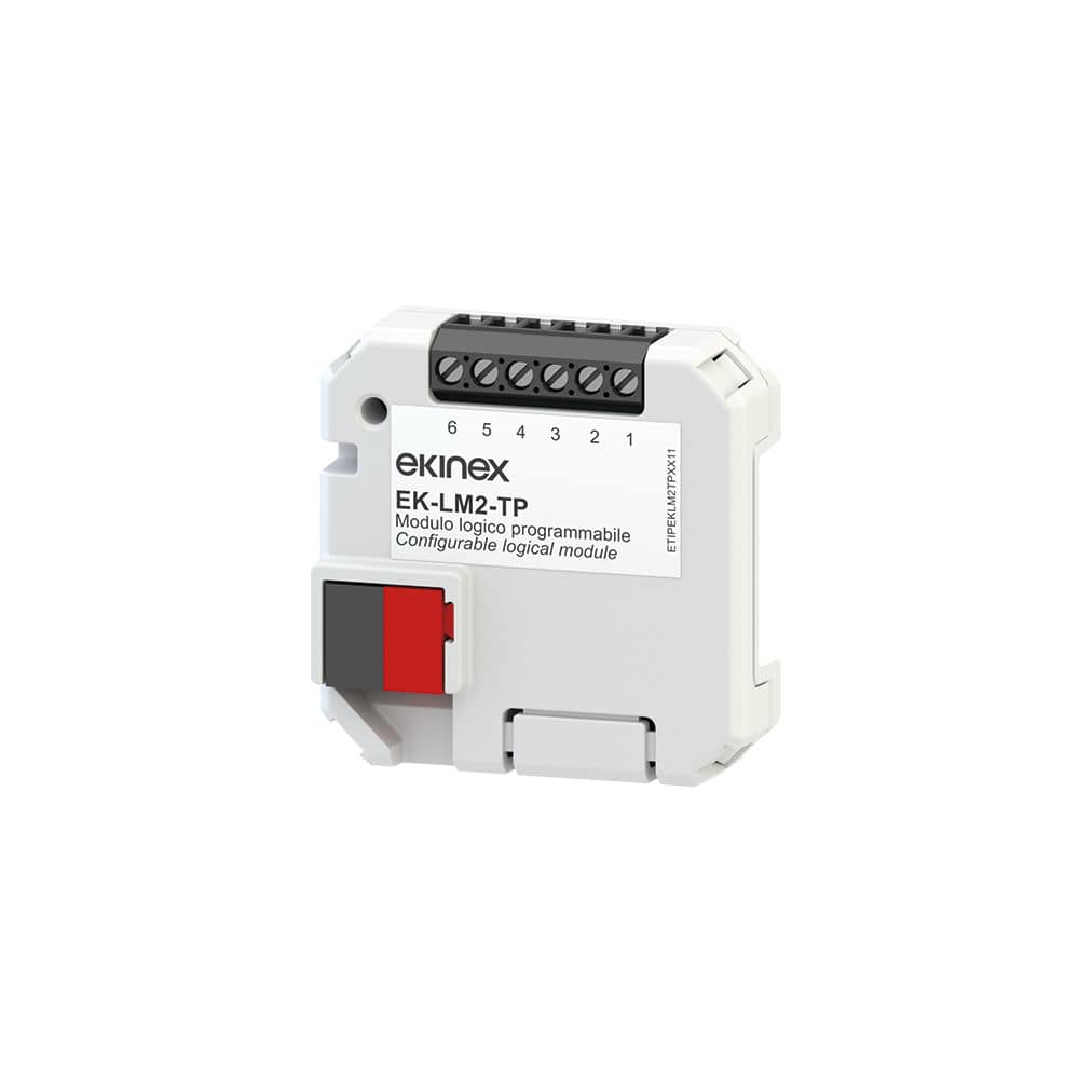 DIN rail interface module - EK-LM2-TP - ekinex® - KNX