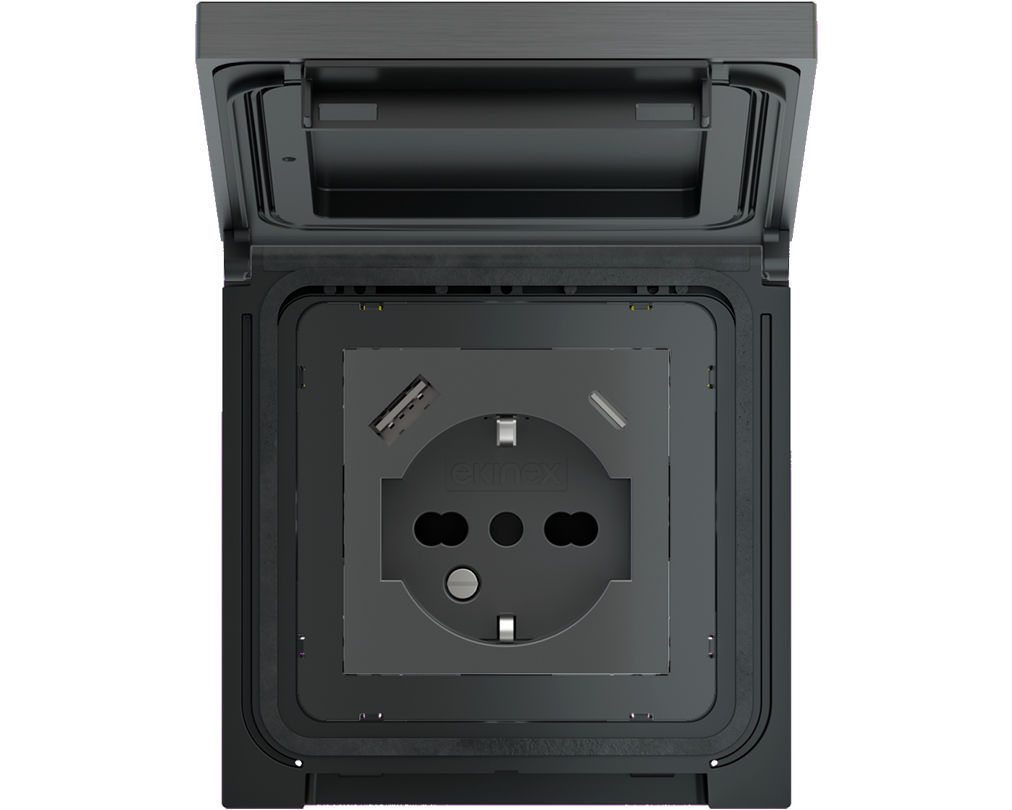 Waterproof electrical enclosure - Cover IP65 - ekinex® - wall-mounted ...