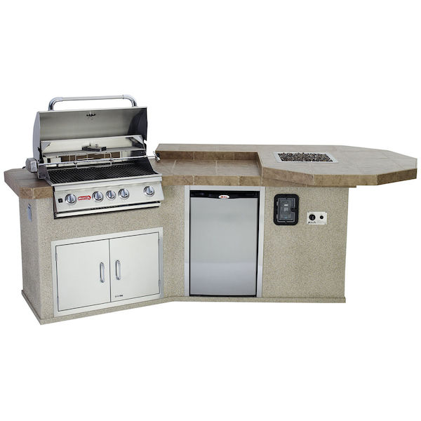 Outdoor kitchen - WESTERN Q - BULL EUROPE - contemporary / stainless ...