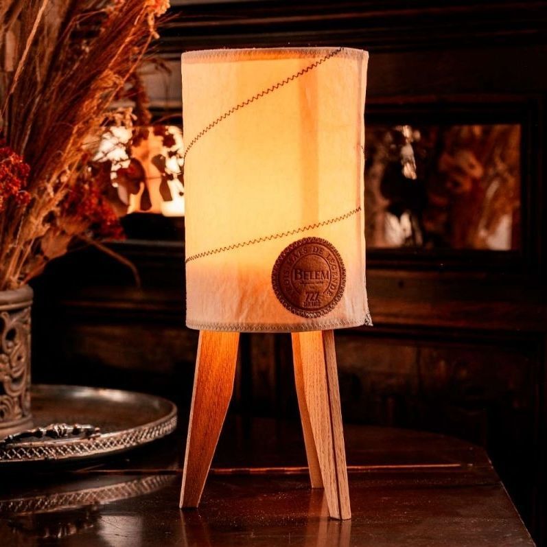 Table lamp - Belem - 727 sailbags - bedside table / fabric / oak