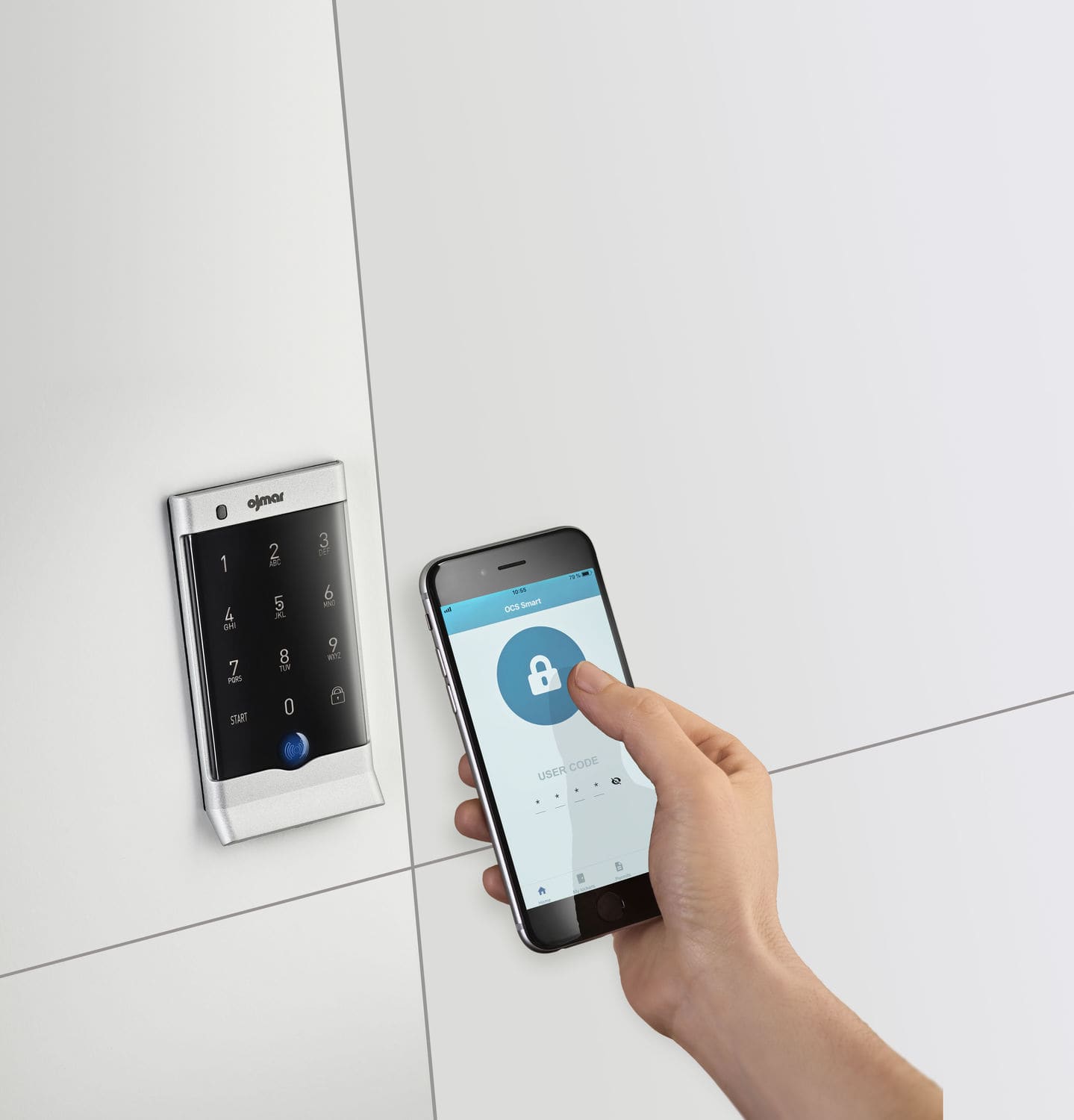 Electronic lock - OCS®SMART - OJMAR, SA - combination / remote ...